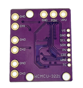 OKY3455 MCU-3221 INA3221 three low-side/high-side I2C output current/power monit- CCROBOT ...