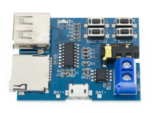 MP3 Lossless Decoder Board With Built-In Power Amplifier Mp3 Module ...